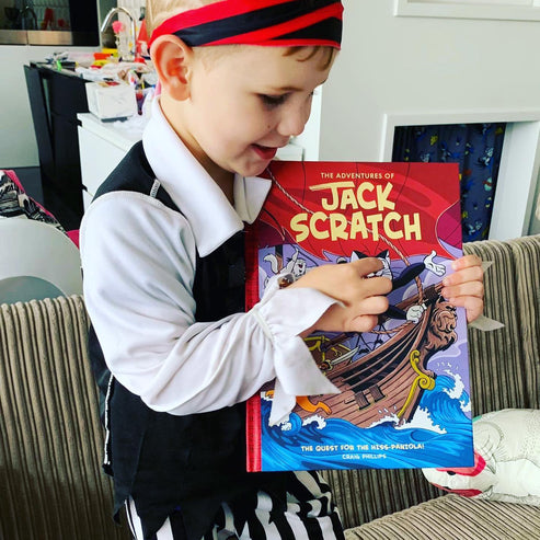 Jack Scratch - Book One - The Quest for the Hiss-paniola