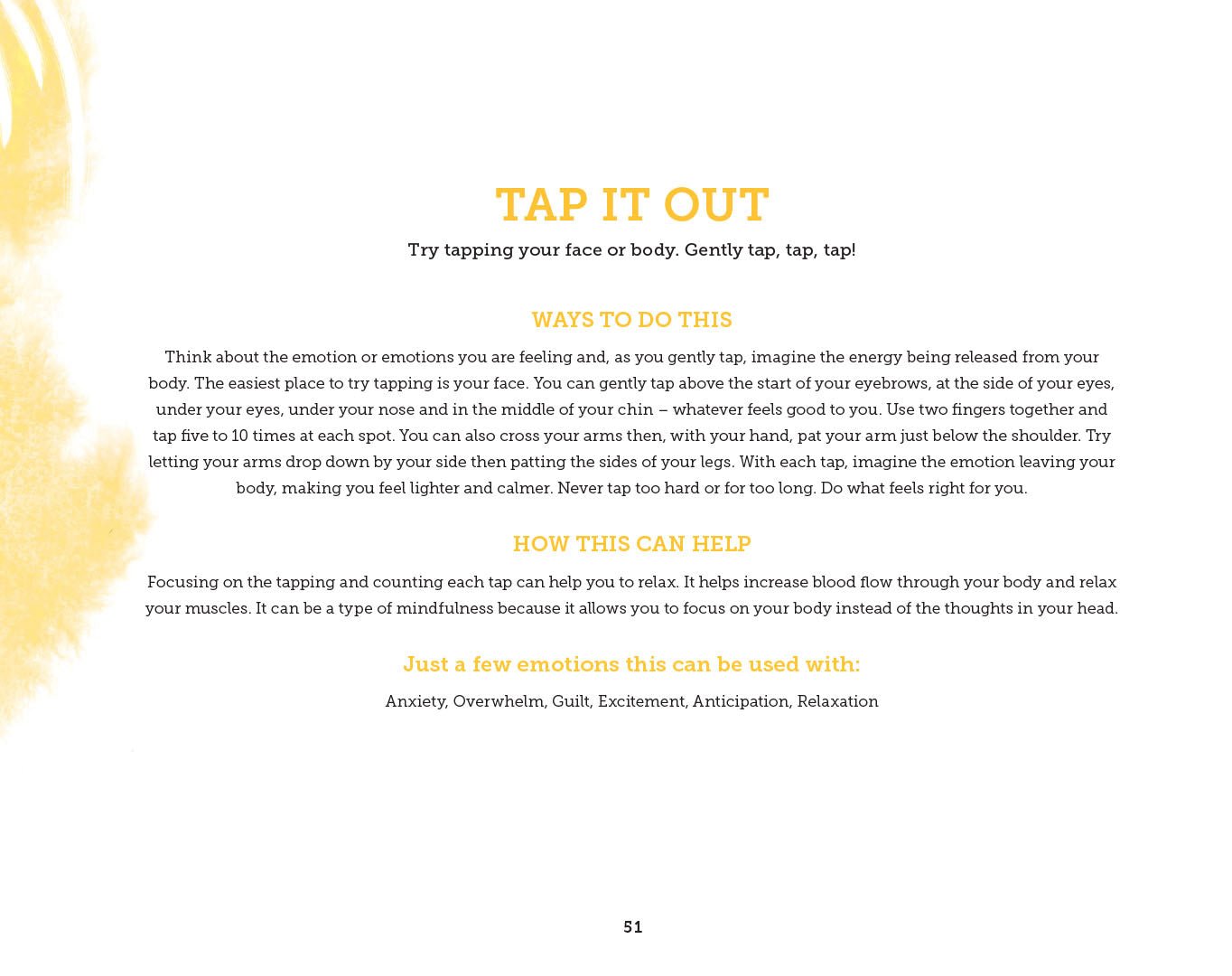 Let It Flow - Healthy ways to release emotions